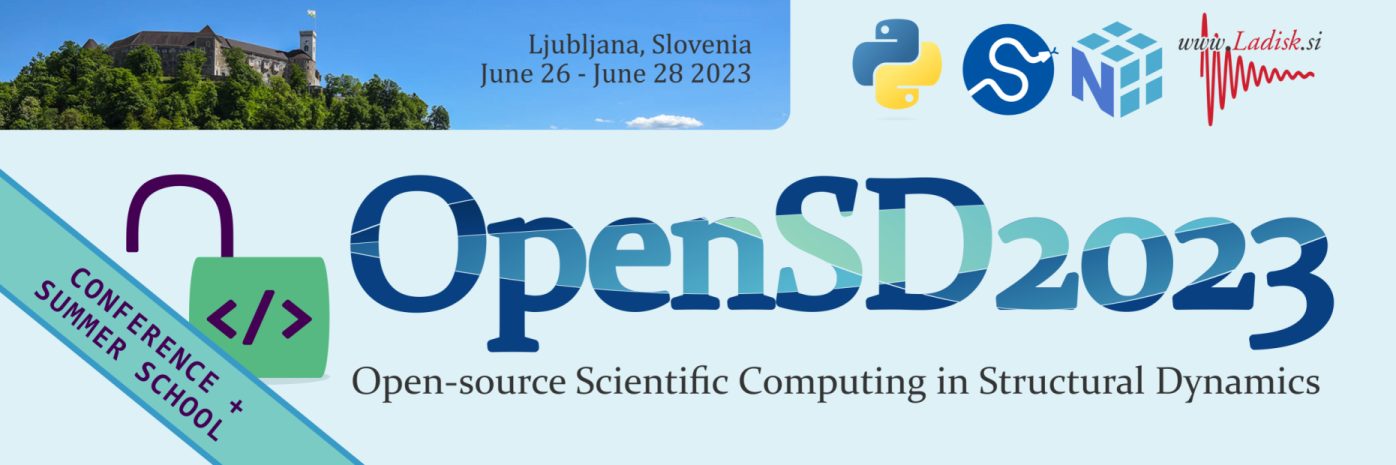 Open-source Scientific Computing in Structural Dynamics Conference and ...